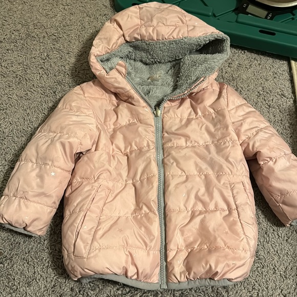 wonder nation | Jackets & Coats | Wonder Nation Pink Coat With Faint ...
